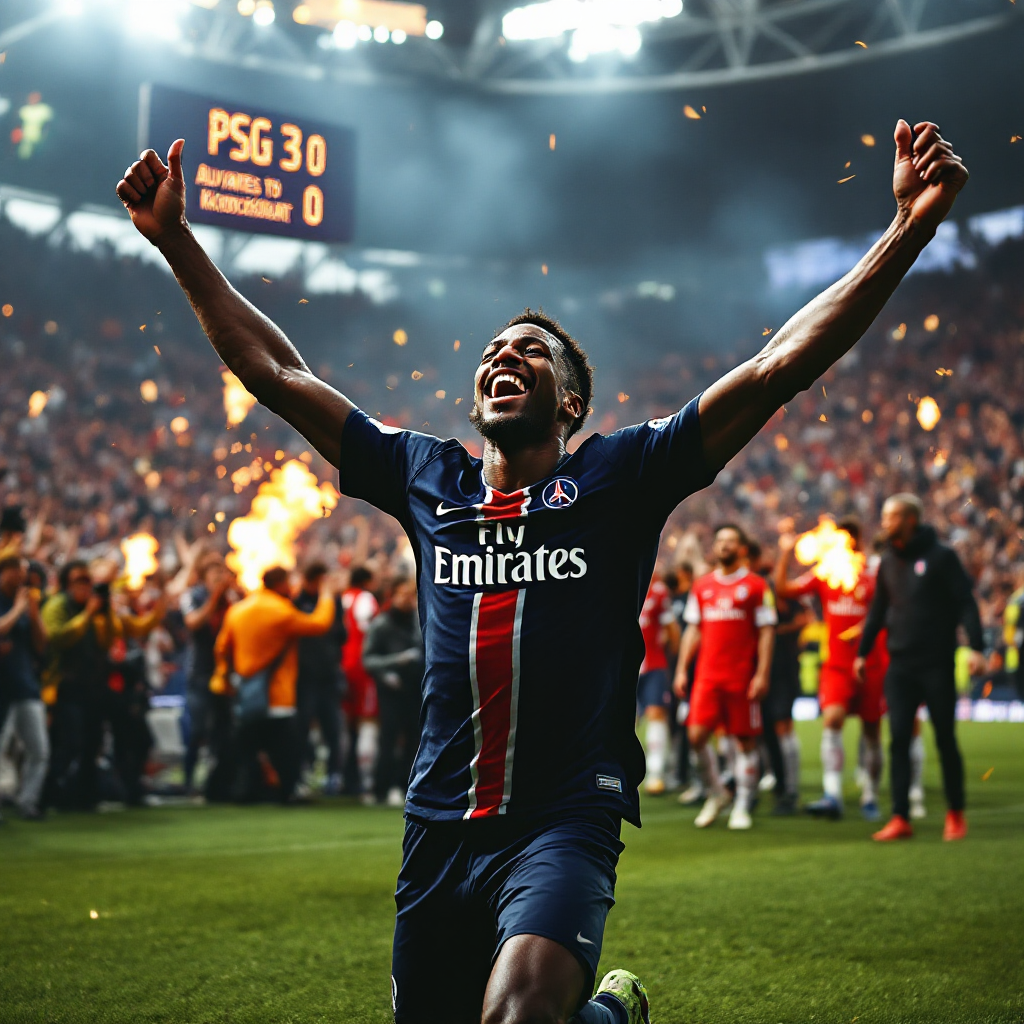 PSG, 뎀벨레 해트트릭으로 16강 확정! 슈투트가르트는 탈락의 쓴맛 - IT AI Totality