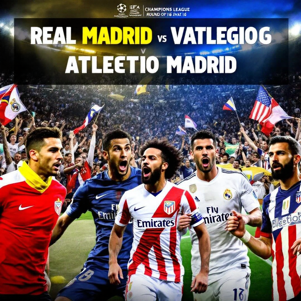 레알 vs 아틀레티코: UCL 16강 1차전 명승부와 2차전 전망 - IT AI Totality