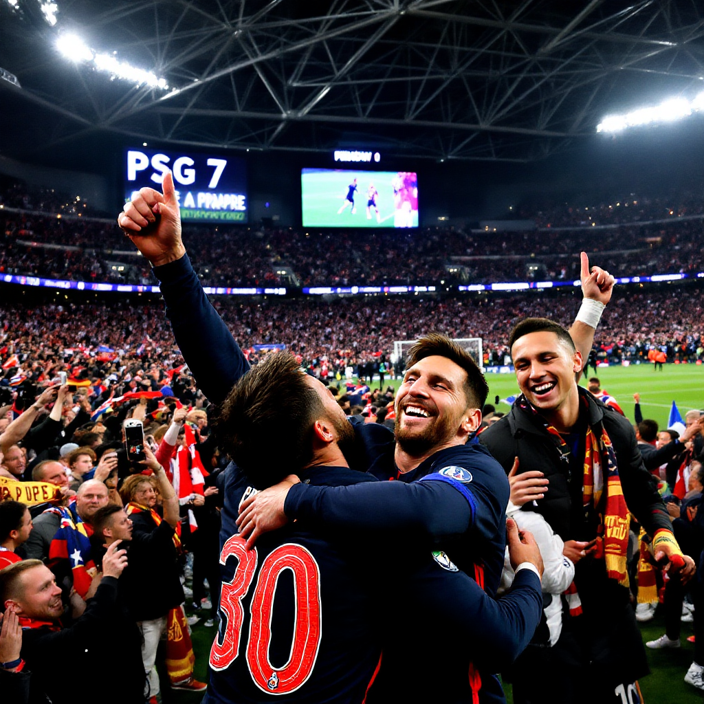 PSG의 압도적 7-0 승리, 프랑스컵 8강 ‘메시-음바페 쇼’ - IT AI Totality