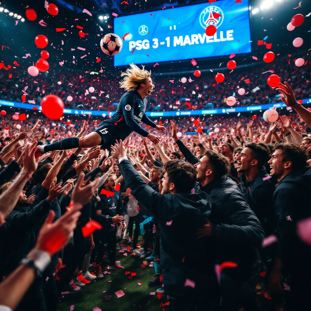 PSG, 마르세유 3-1 제압: 13번째 우승 눈앞, 이강인 10분 출전의 의미는? - IT AI Totality