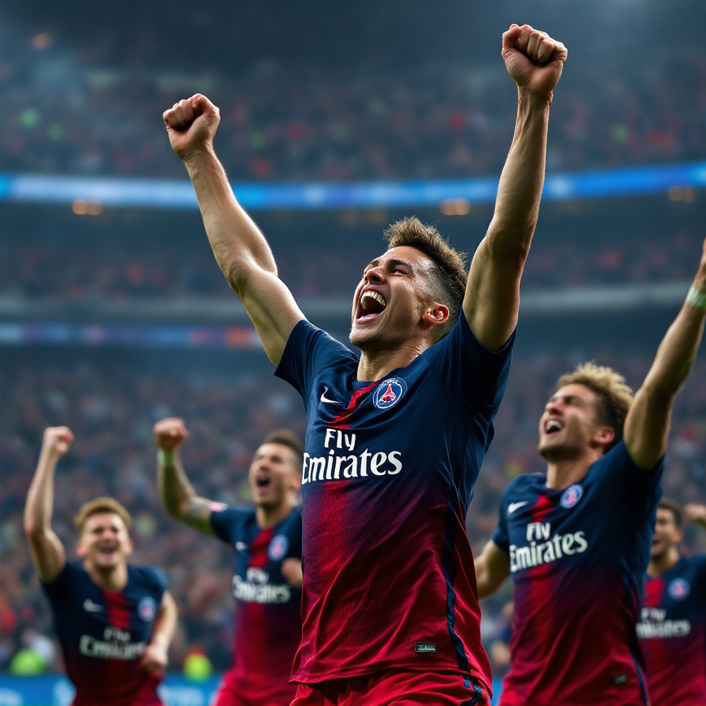 PSG의 6-1 대역전승: 젊은 선수들의 활약과 생테티엔 팬들의 연대 - IT AI Totality