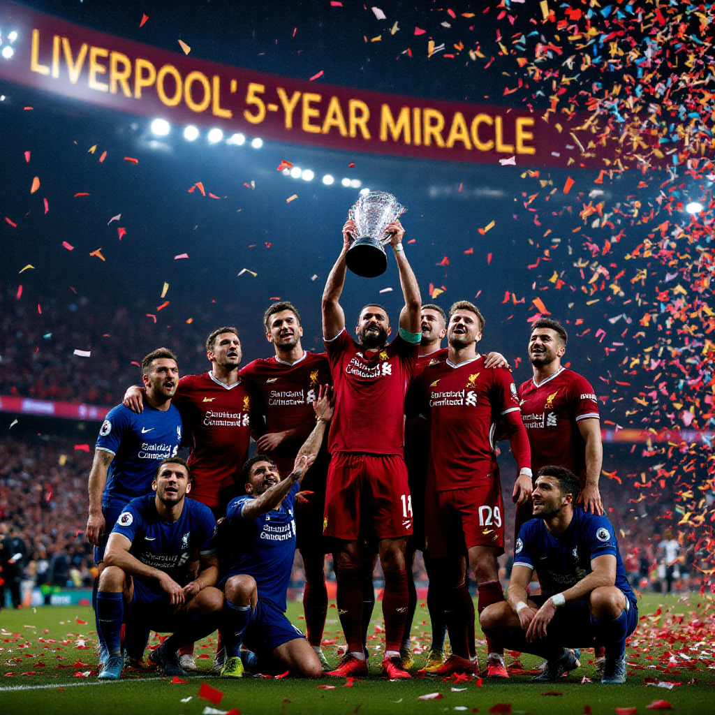 리버풀의 5년 만의 기적: EPL 정상 탈환과 토트넘의 추락 - IT AI Totality