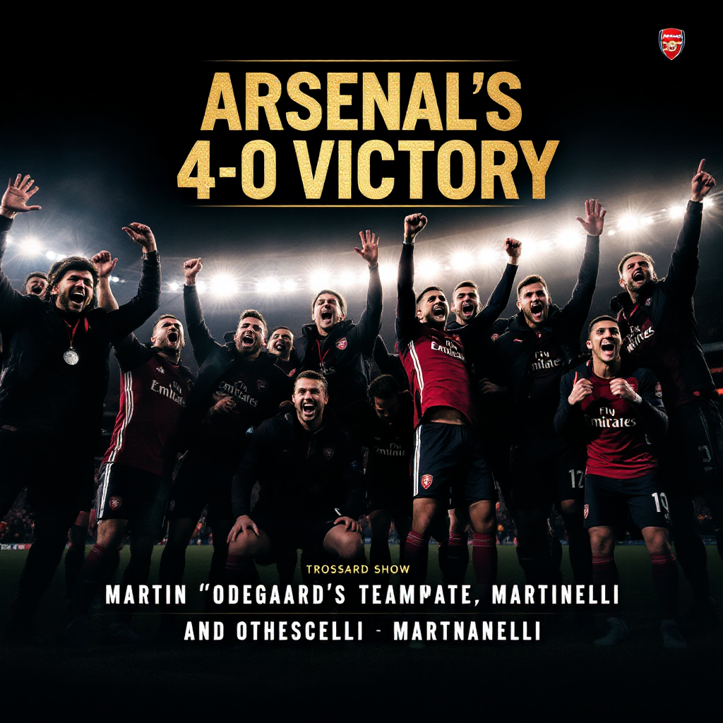 Arsenal’s 4-0 Victory: A Successful Leader Consolidation with the ...