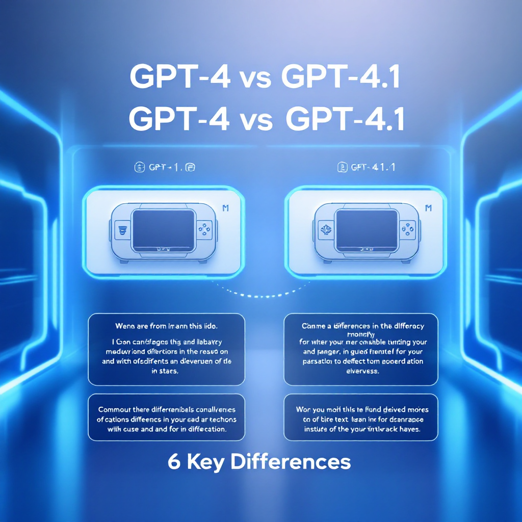 GPT-4o vs GPT-4.1 차이점 6가지로 쉽게 정리! - IT AI Totality