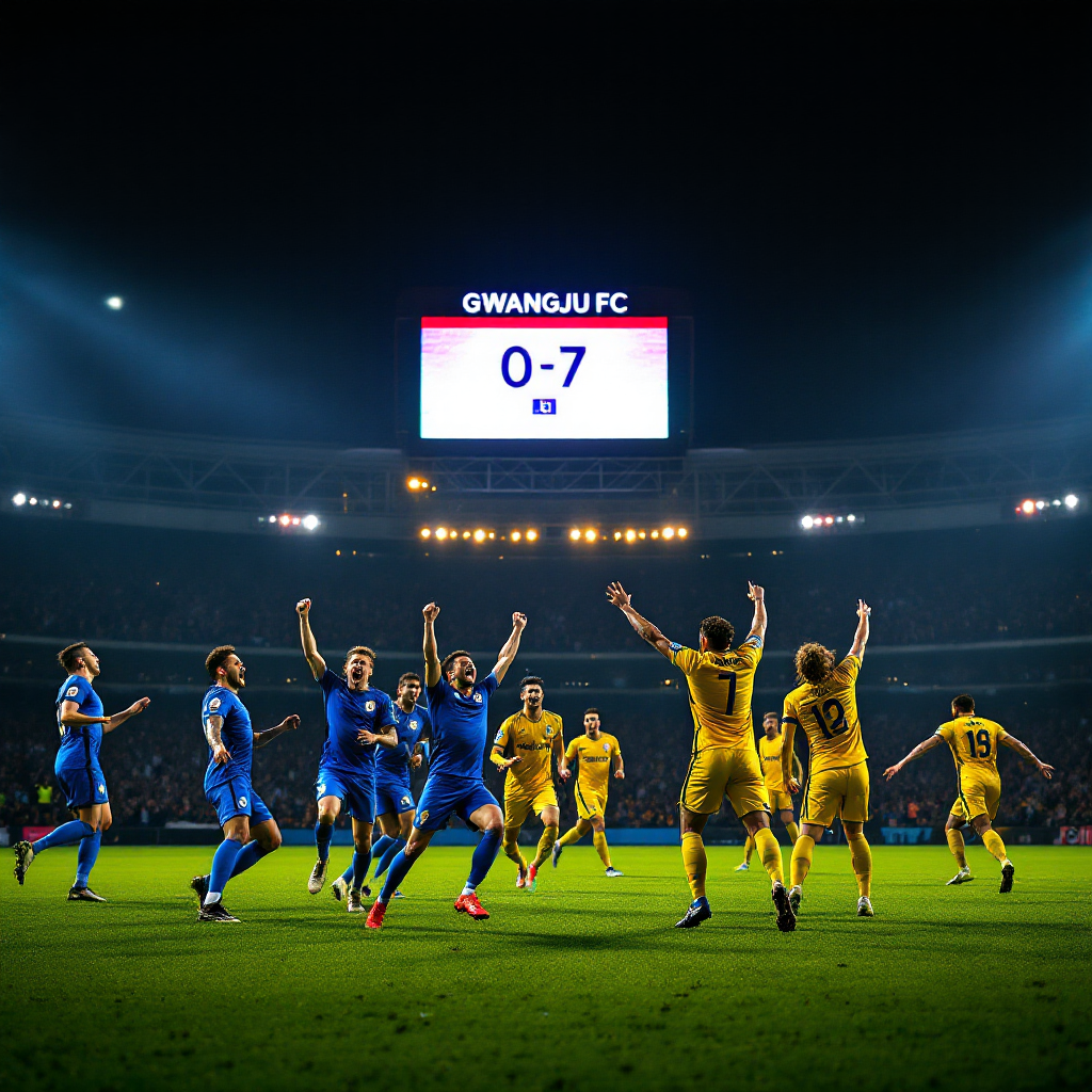 Gwangju FC’s 0-7 Defeat to Al Hilal: A Wall in Asia and an Opportunity for Growth - IT AI Totality