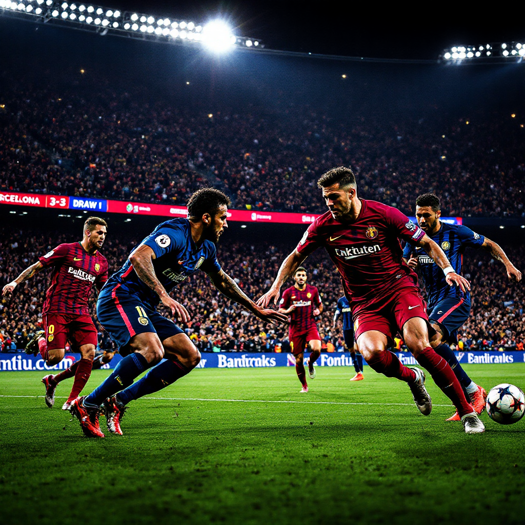 Summary of the UCL Semi-Final First Leg: Barcelona vs Inter Milan - 3-3 ...