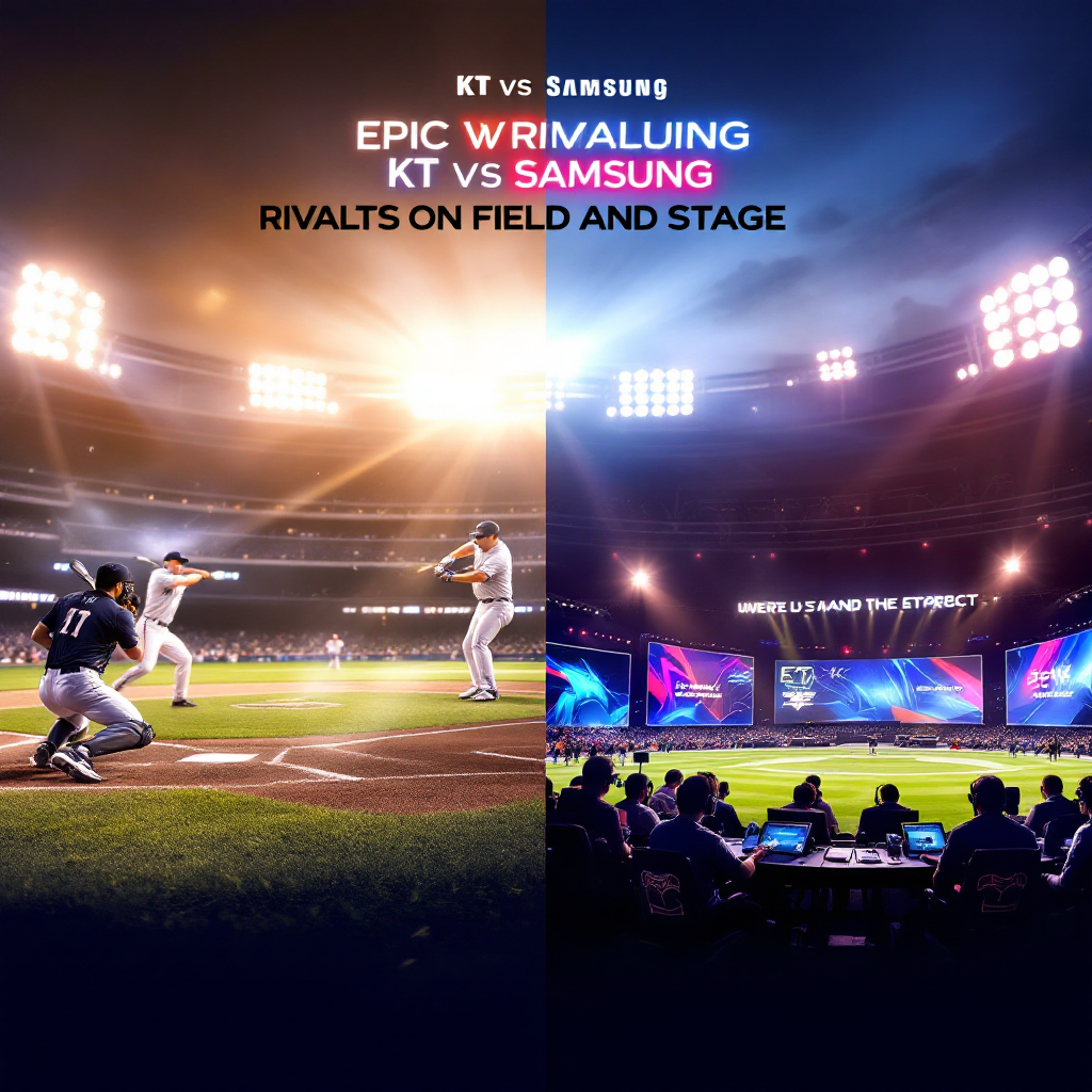 KT vs 삼성: 야구장과 롤 무대에서 펼쳐지는 흥미진진한 승부 - IT AI Totality